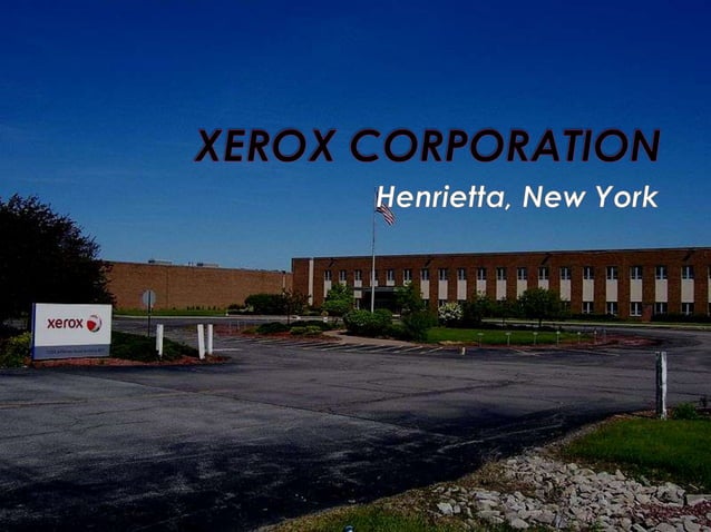 Xerox corporation | PPTX