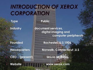 Xerox corporation | PPTX