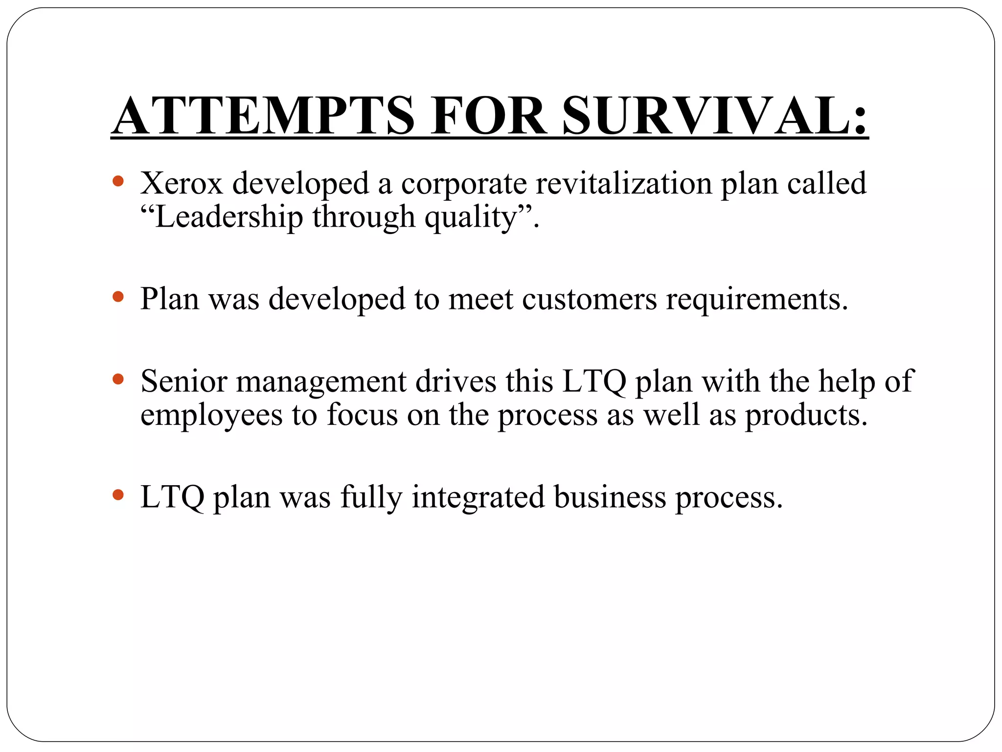 Xerox corporation (A) | PPT