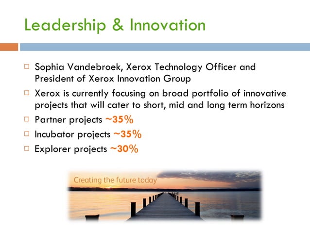 Xerox futures | PPT | Business Accounting & Finance | Business