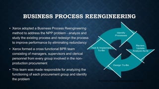 Xerox npp bpr case (1) | PPTX | Business Administration | Business