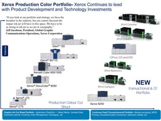 Xerox Production Declaration | PDF