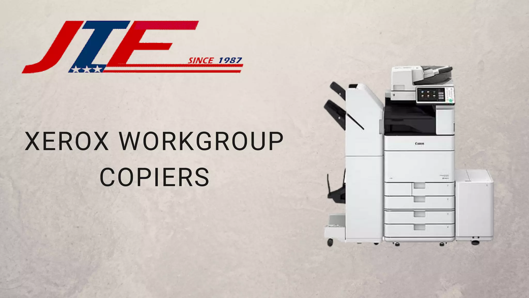 Xerox Workgroup Copiers | PPT