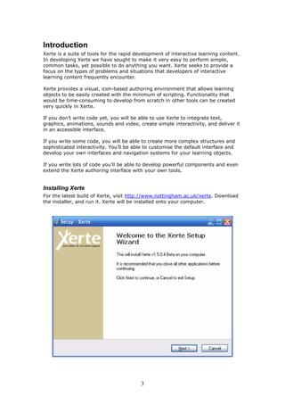 Xerte gettingstarted | PDF