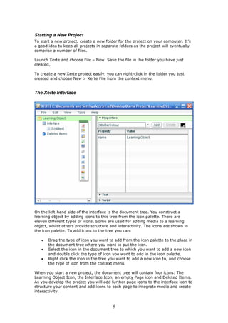 Xerte gettingstarted | PDF