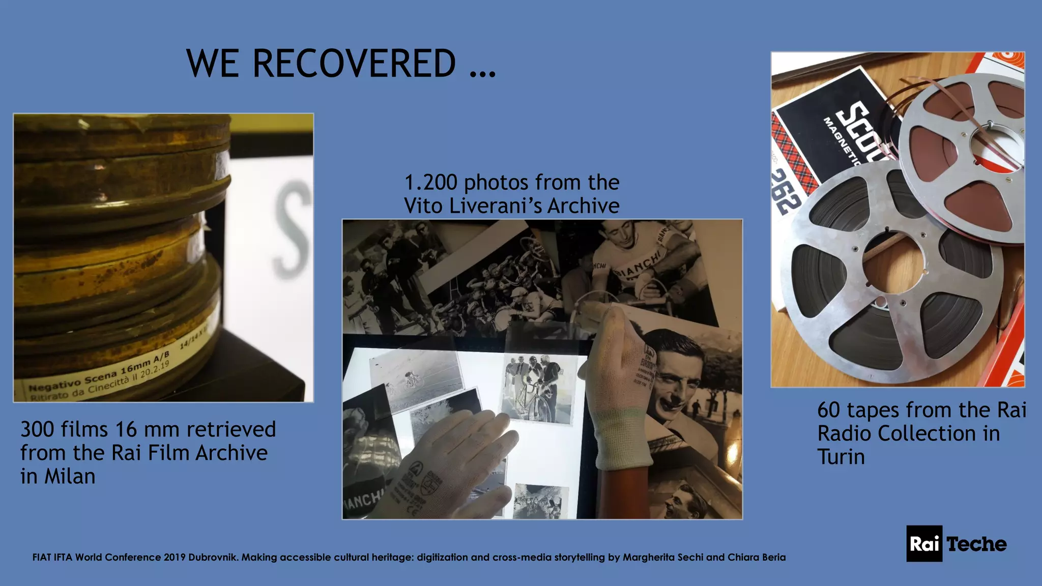 SECHI and BERIA Making accessible cultural heritage | PPT