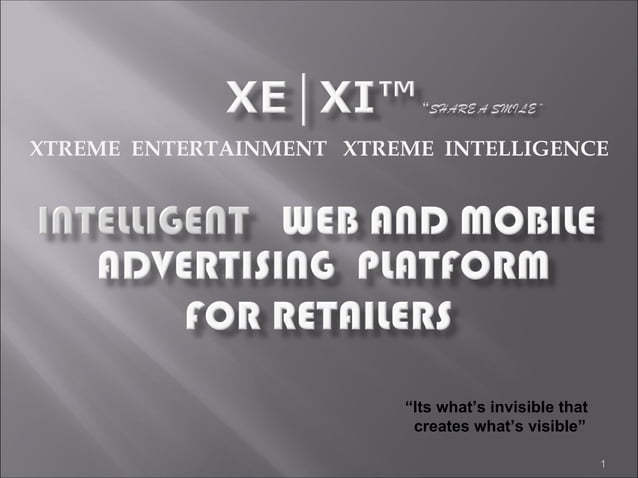 Xexi Inc Power Presentation | PPT