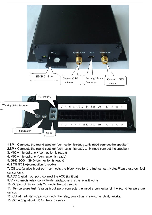 Xexun gps vehicle tracker xt008 user manual | PDF | Computer Peripherals | Computing
