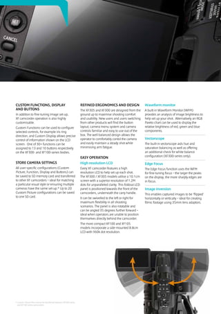 Canon XF100 & XF105 | PDF