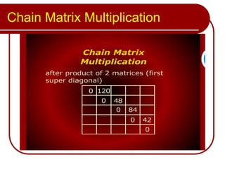 Matrix chain multiplication 2 | PPTX