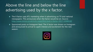 X factor case study | PPTX