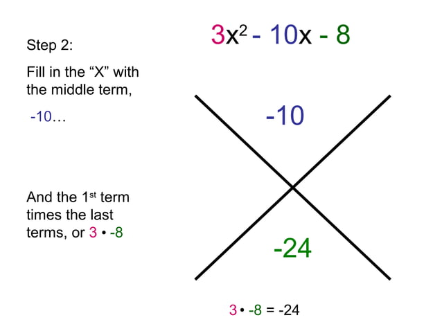X factoring revised | PPT