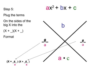 X factoring revised | PPT