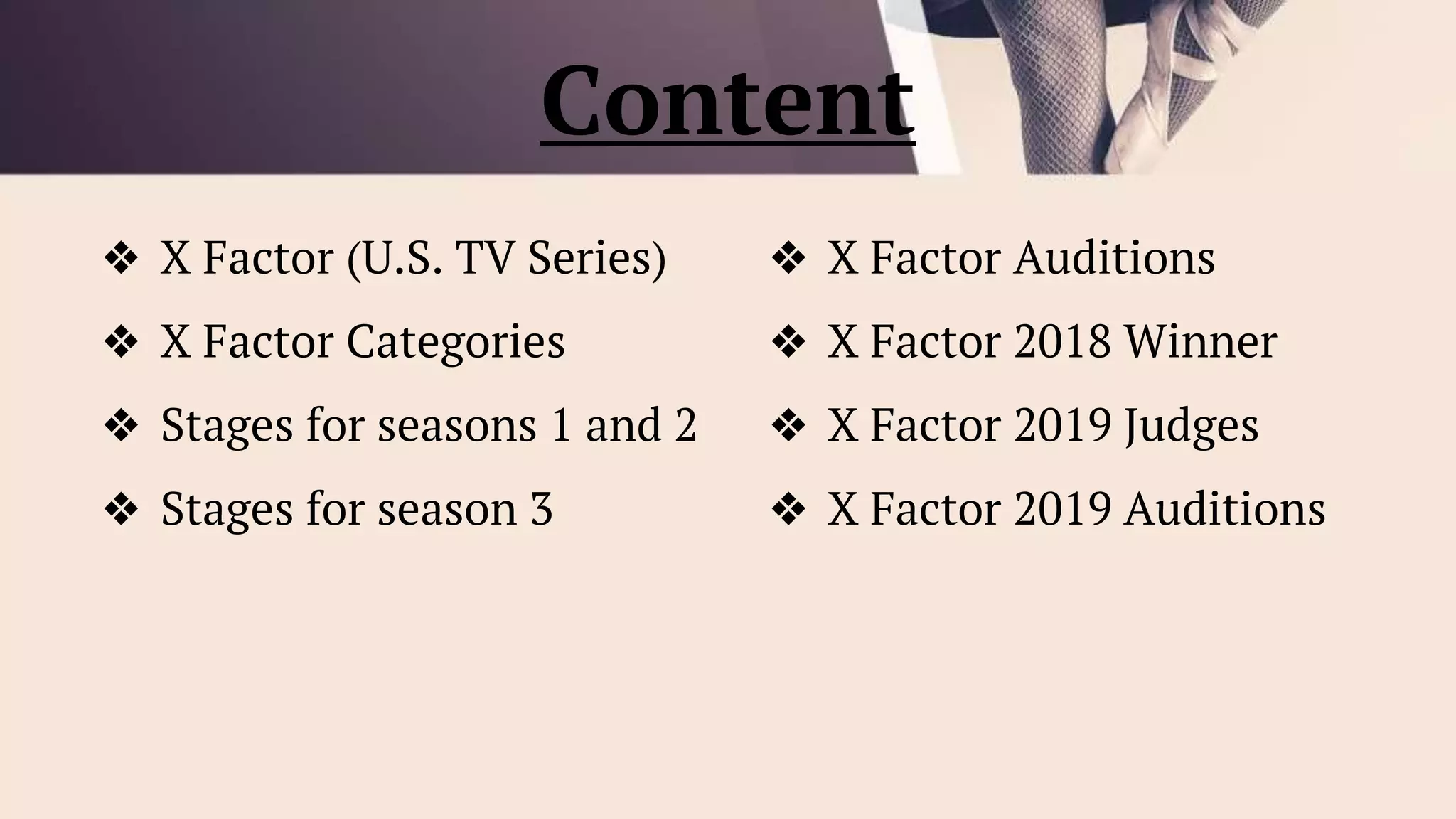 X factor USA 2019 Auditions | PPTX