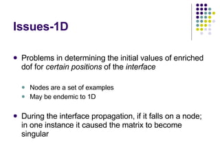 xfem using 1D stefan problem | PPT