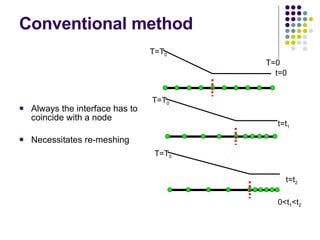xfem using 1D stefan problem | PPT