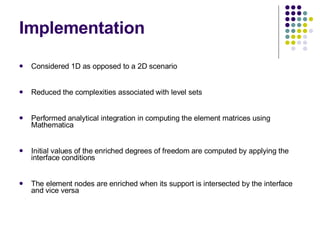 xfem using 1D stefan problem | PPT