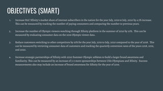 Xfinity Marketing Strategy | PDF