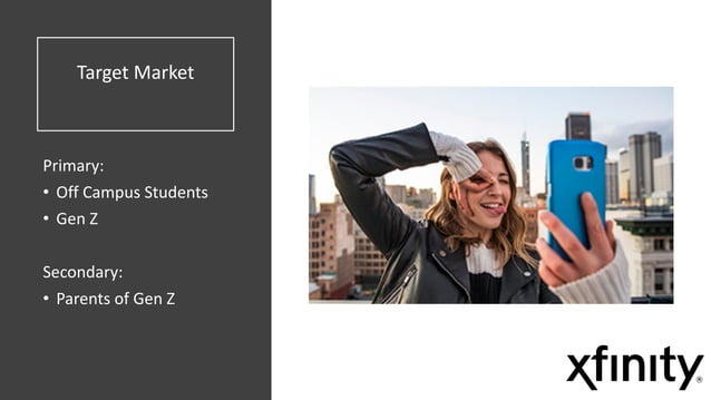 Xfinity Creative Strategy Brief and Advertising Campaign | PPT