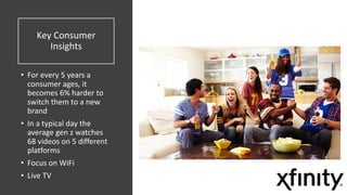 Xfinity Creative Strategy Brief and Advertising Campaign | PDF ...