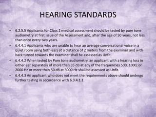 Ent examination for class ii medical examiners | PPTX | Ear, Nose and ...