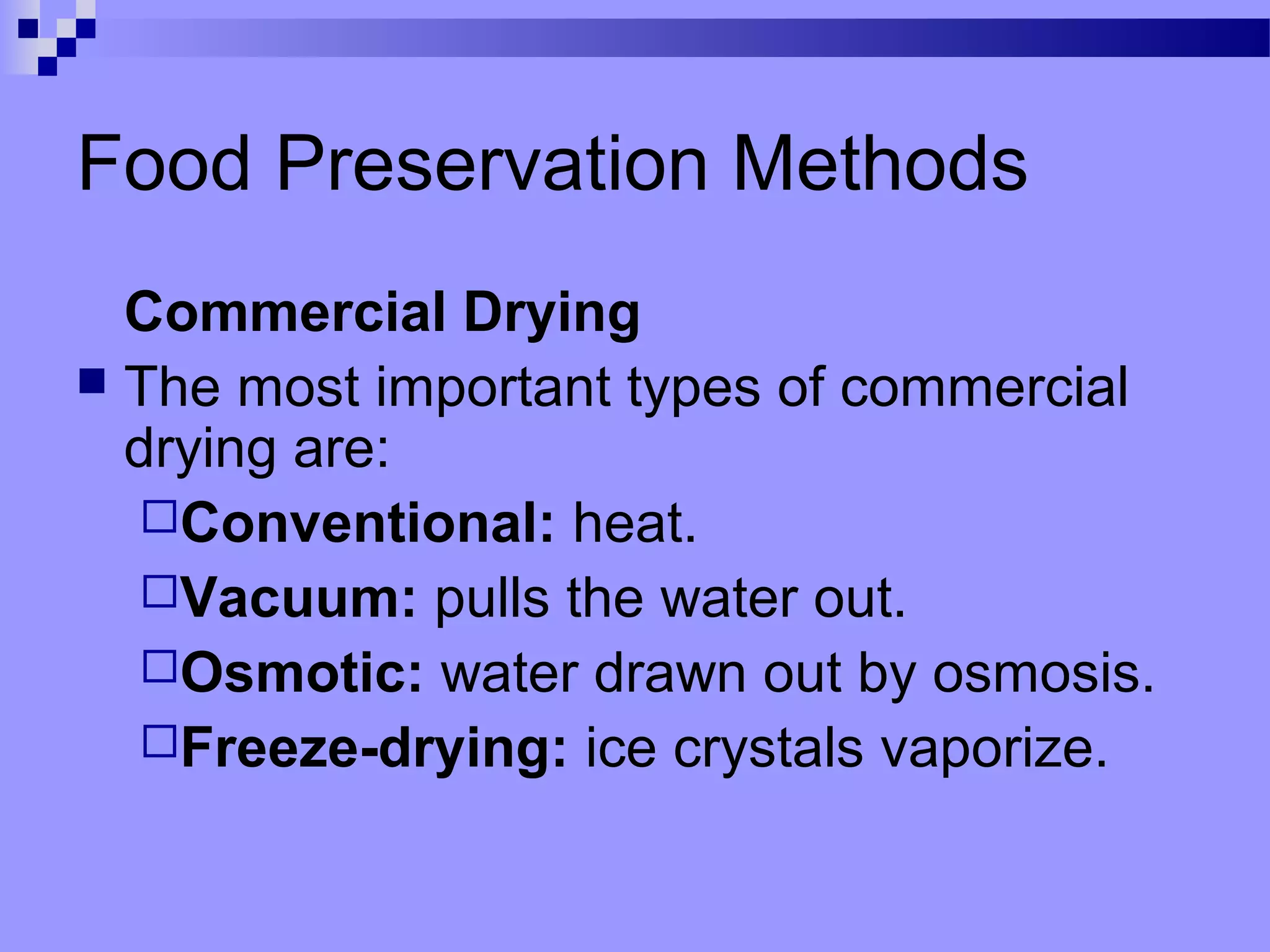 Food preservation | PPT