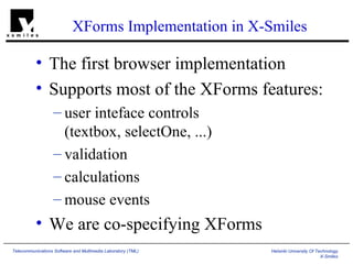 XForms | PPT