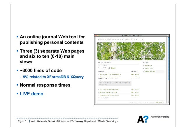 Xformsdb An Xforms Based Framework For Simplifying Web Application D 3932