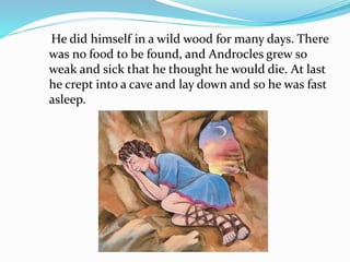 Androcles and the lion | PPTX