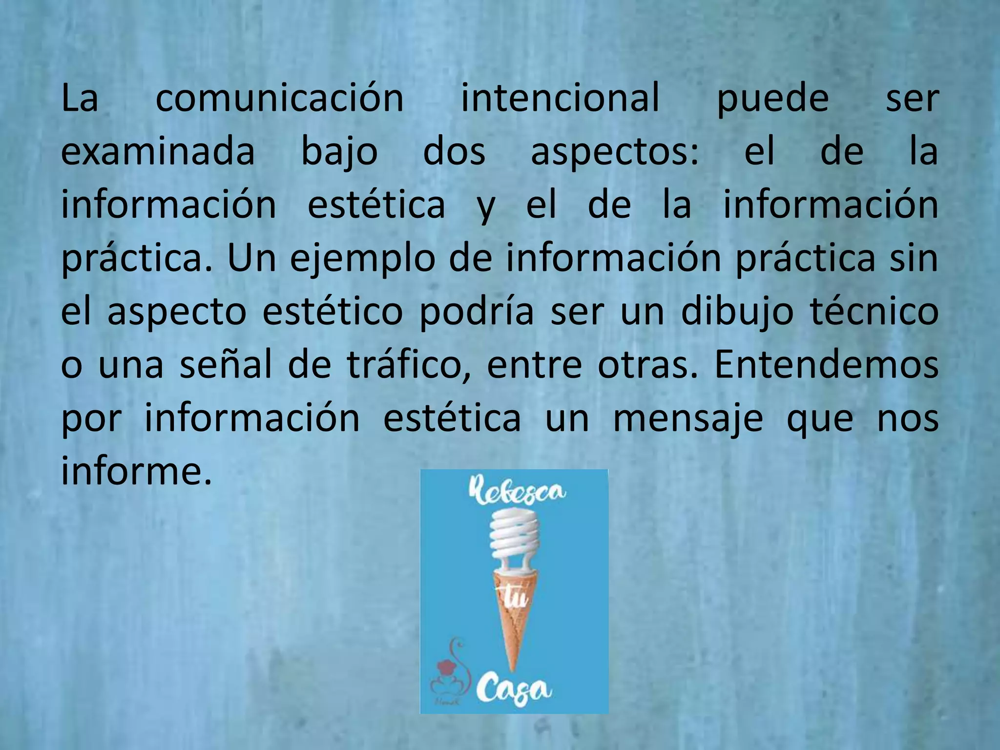 Comunicacion visual y mensaje visual. | PPTX