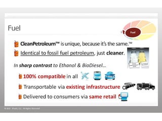 Xfuels, Clean Pretroleum & Power (OTC: XFLS) Investor Presentation | PDF