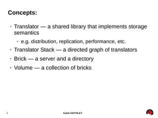 Gluster technical overview | PPT