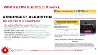 Tech Talk overview of xgboost and review of paper | PPTX