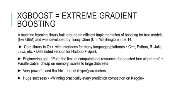 XGBOOST [Autosaved]12.pptx | Programming Languages | Computing