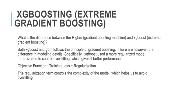 XGBOOST [Autosaved]12.pptx | Programming Languages | Computing