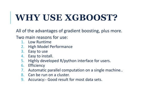 XGBOOST [Autosaved]12.pptx | Programming Languages | Computing