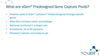 xGen® Lockdown® products for next generation sequencing | PDF
