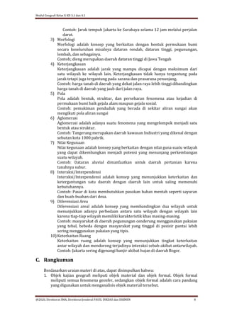 X_GEOGRAFI_KD 3.1_Objek, aspek dan konsep geografi, meliputi objek ...