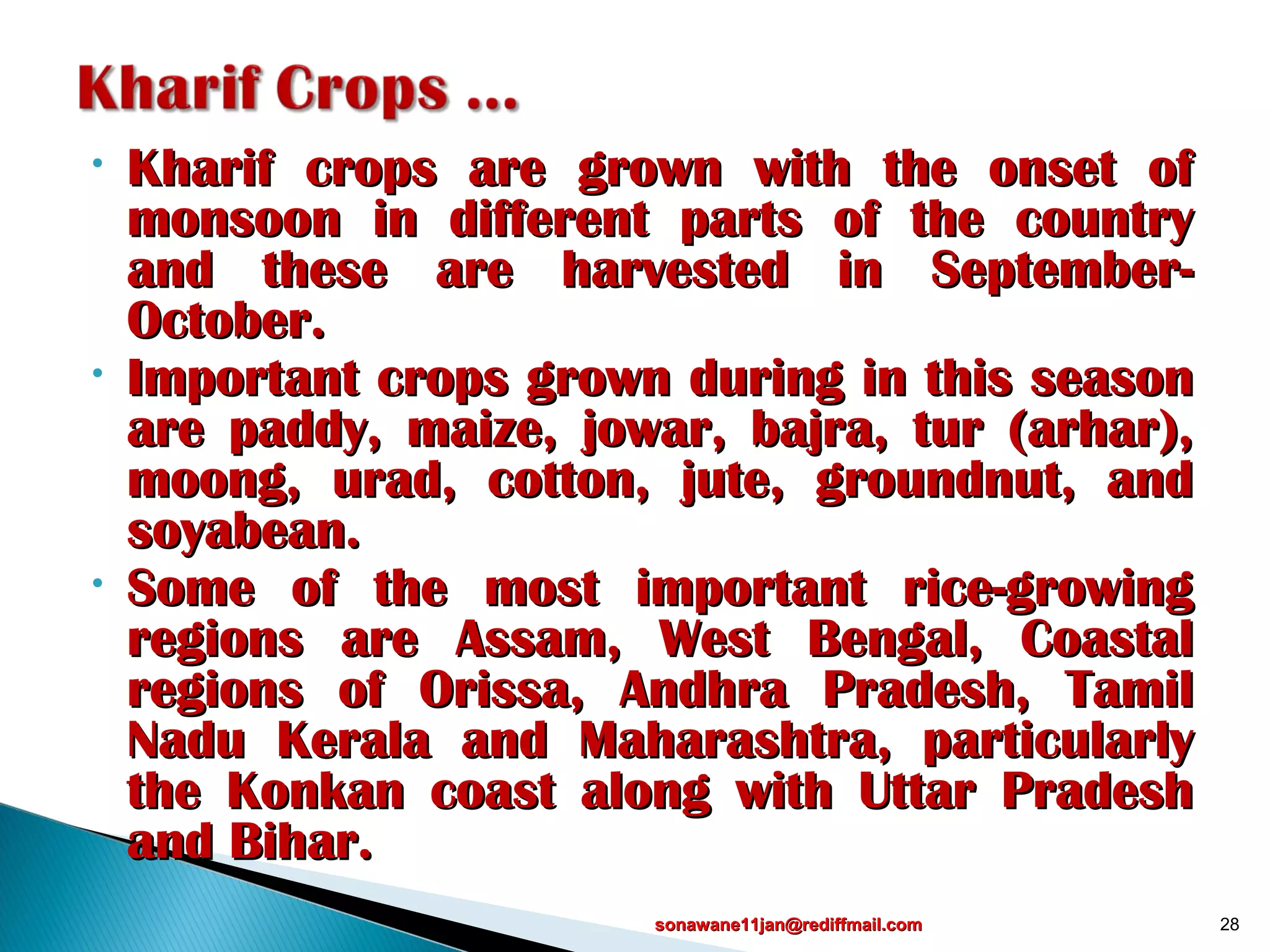 Geography - Agriculture | PPT