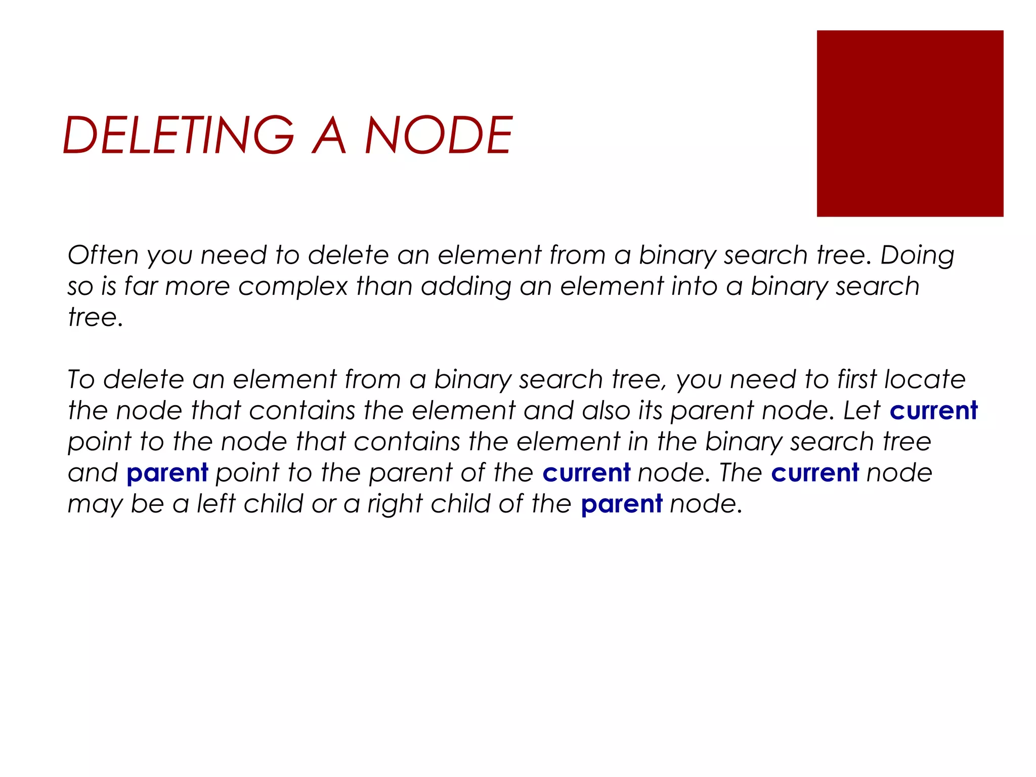 Binary search trees (1) | PPT Binary search trees (1) | PPT