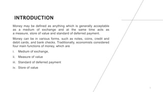 Forms of Money | PPTX
