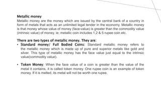 Forms of Money | PPTX
