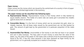 Forms of Money | PPTX