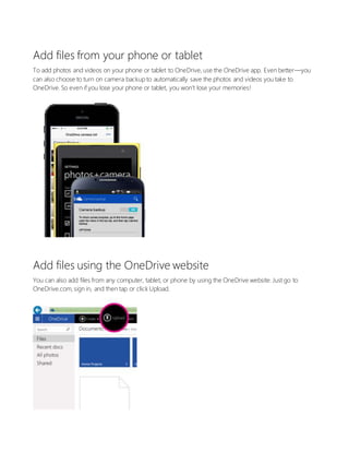 Getting started with one drive | DOCX
