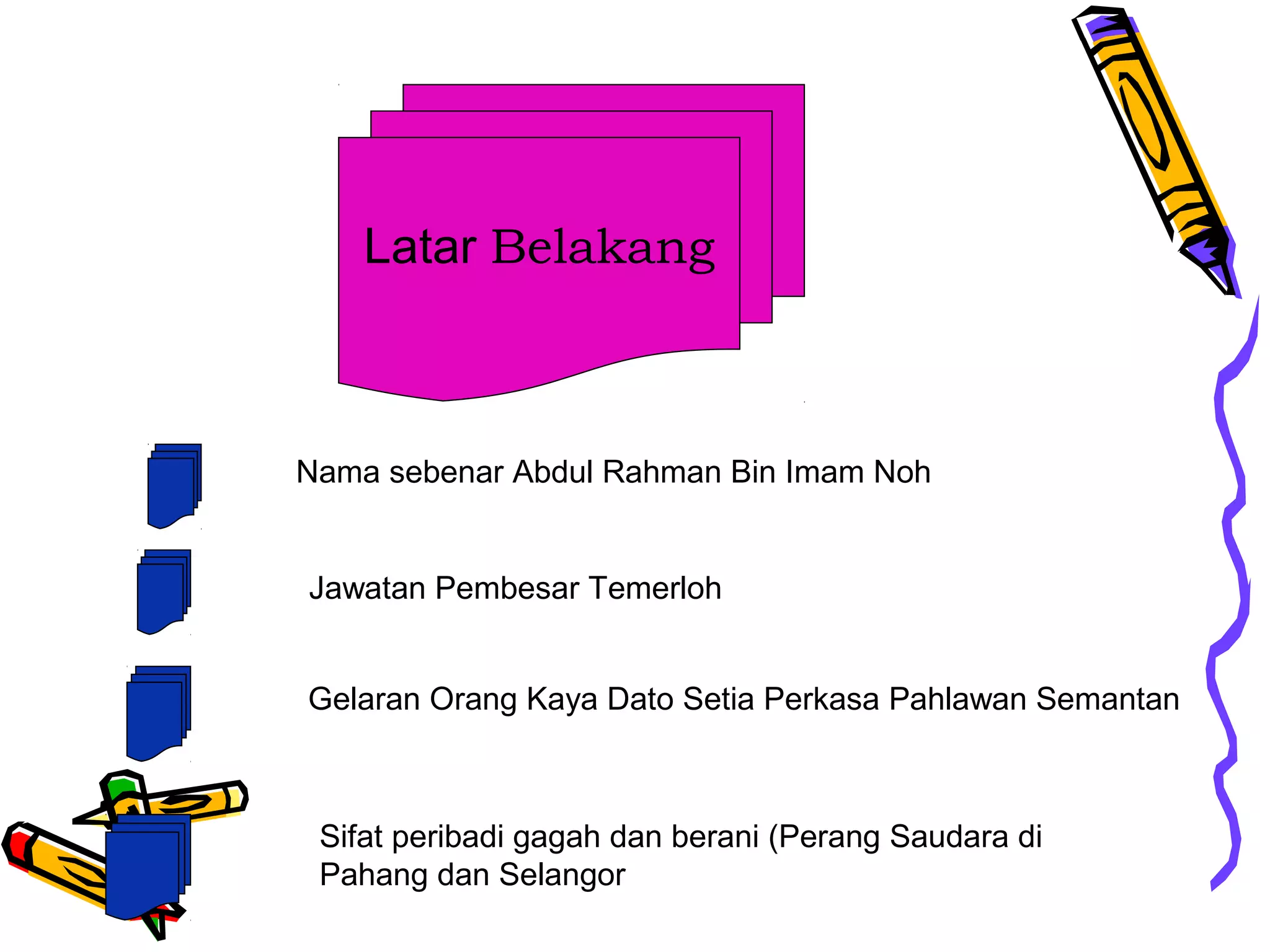 Sejarah Tingkatan 2: Bab7 dato bahaman | PPT