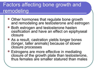 growthand developmentofbone | PPT