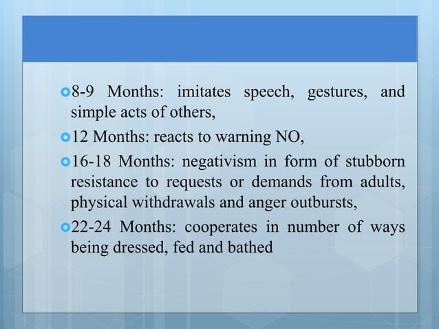 Babyhood: meaning, characterictics and hazards | PPT