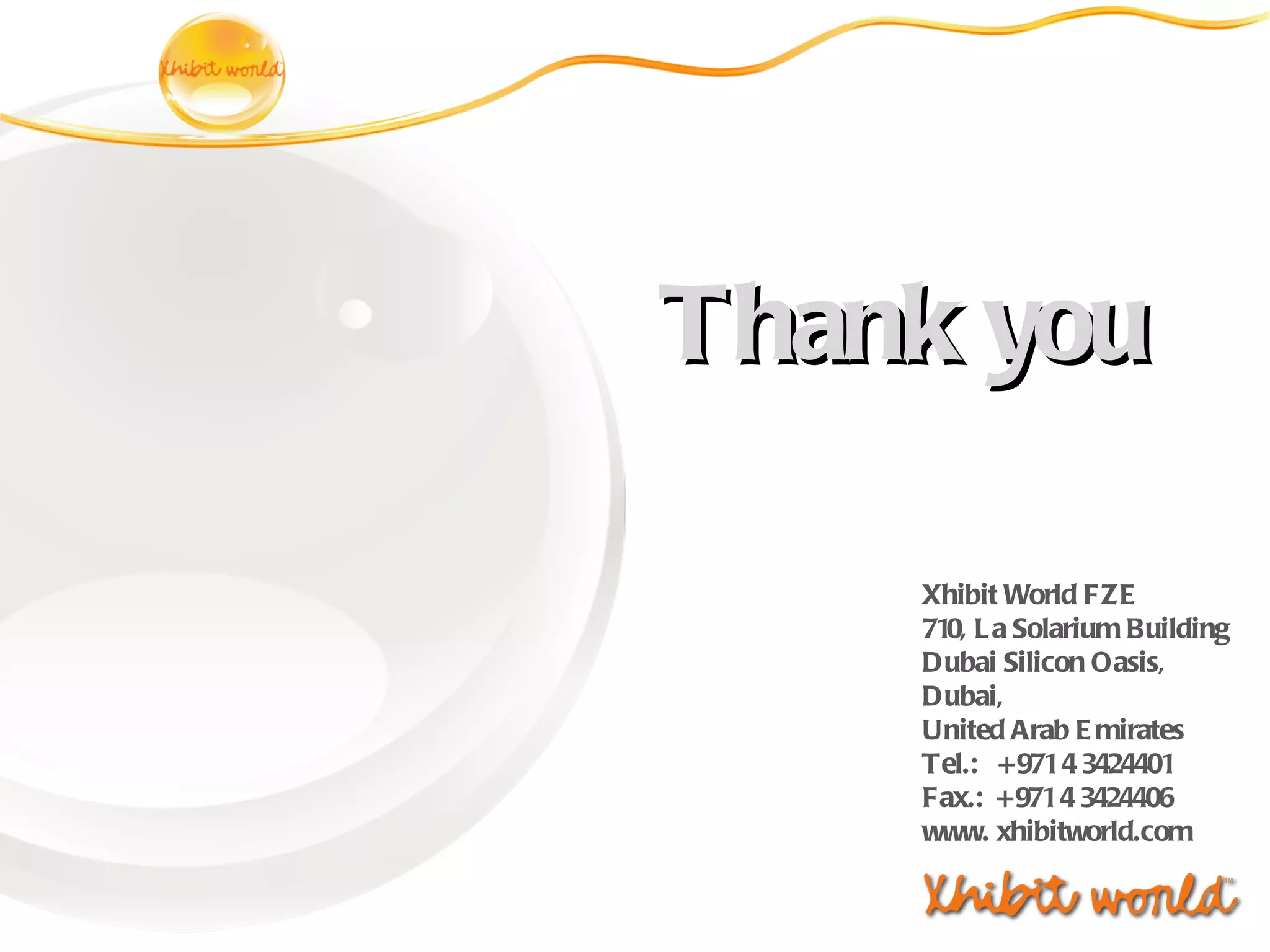 Xhibit World Presentation | PPT