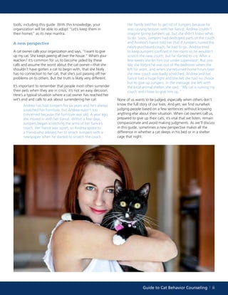 Guide to-cat-behavior-counseling | PDF
