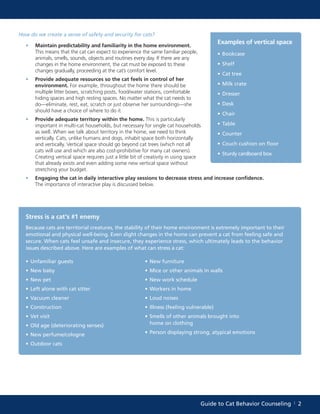 Guide to-cat-behavior-counseling | PDF